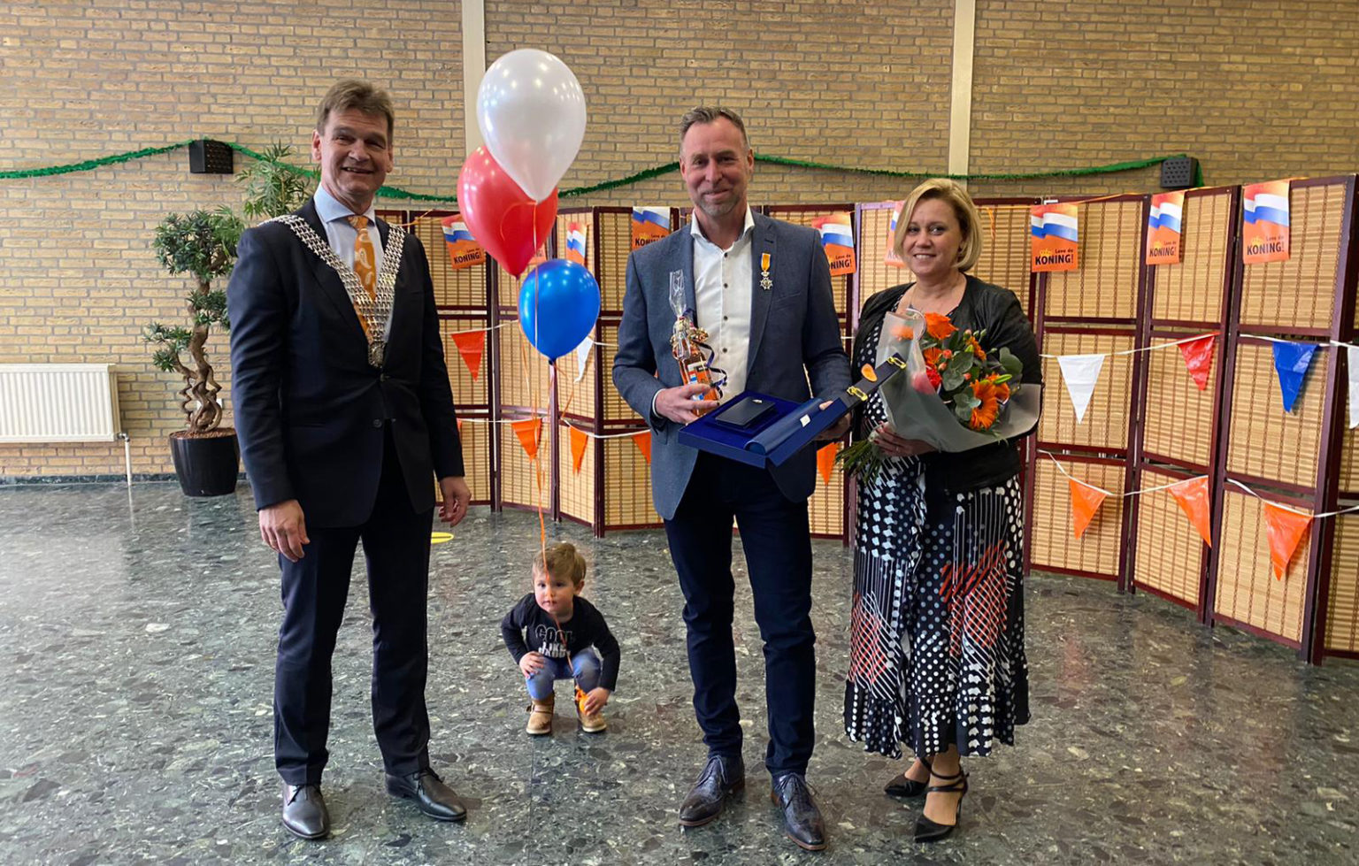 Koninklijke onderscheiding Marcel Falize - Edelweiss Heerlen